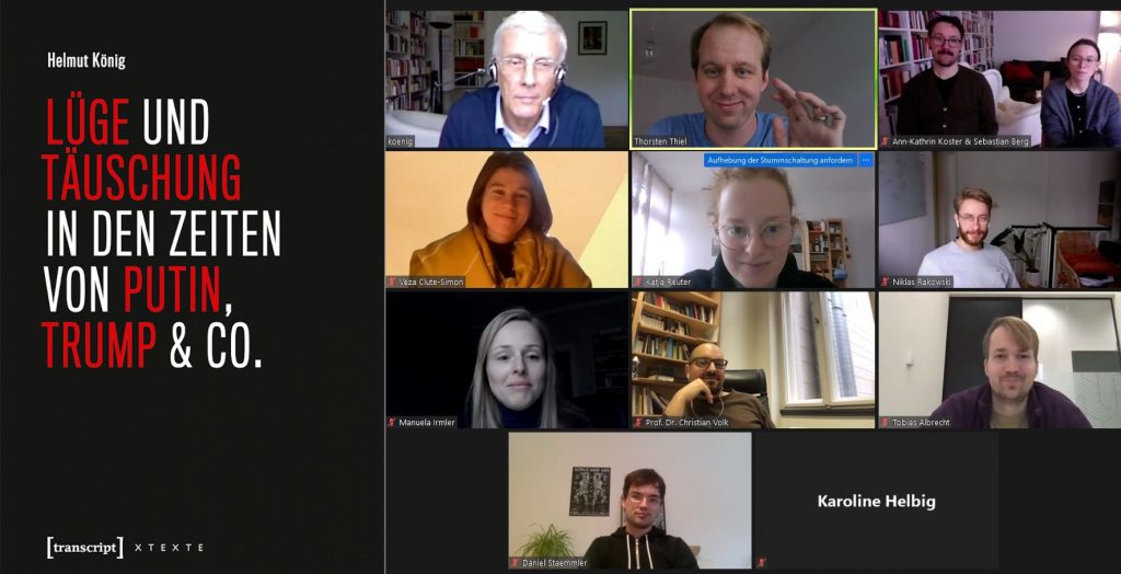 Kolloquium mit Helmut König - Demokratie & Digitalisierung